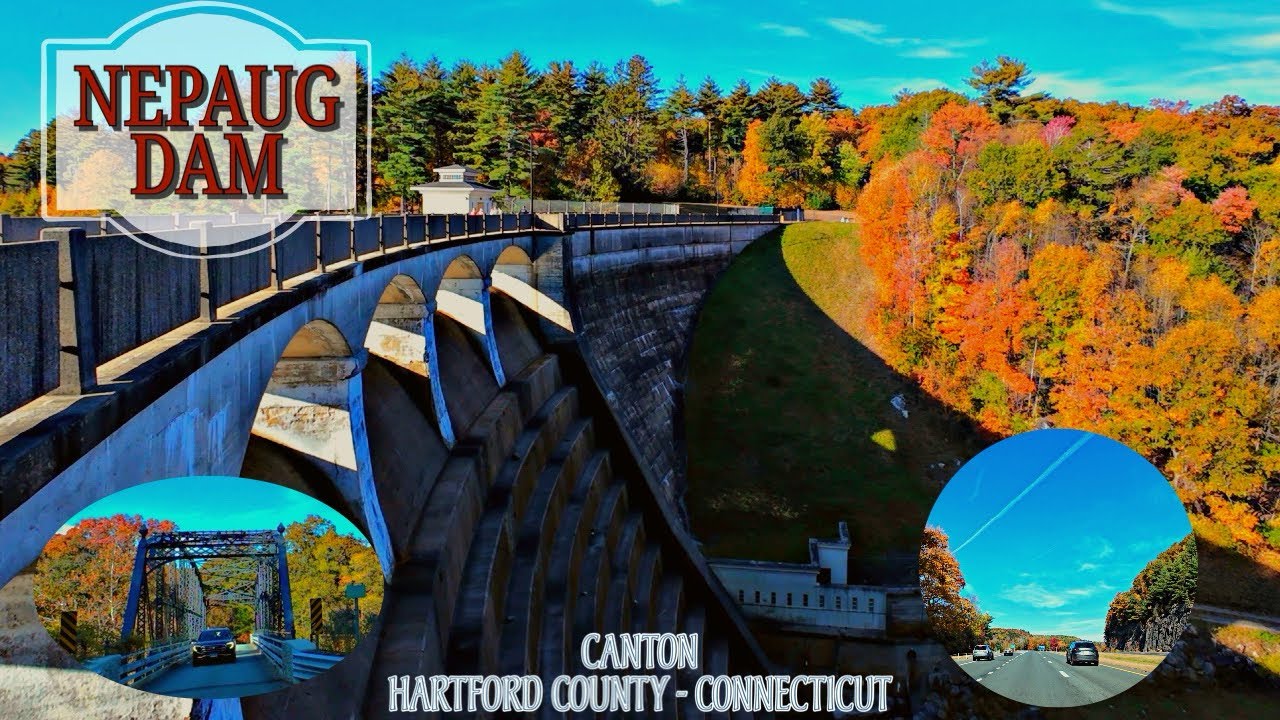 Nepaug Dam | Canton | Connecticut 4K [New England] - YouTube