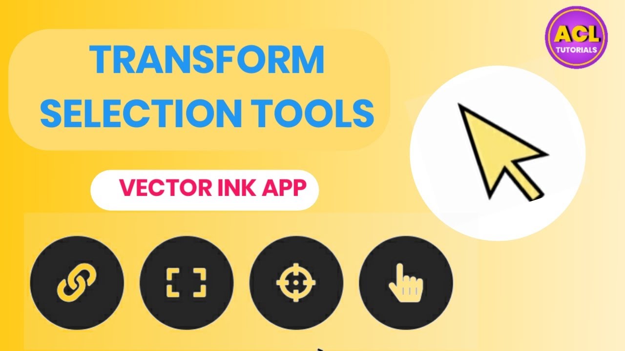 Selection transform tool in vector ink || mobile ka illustrator | Hindi ...