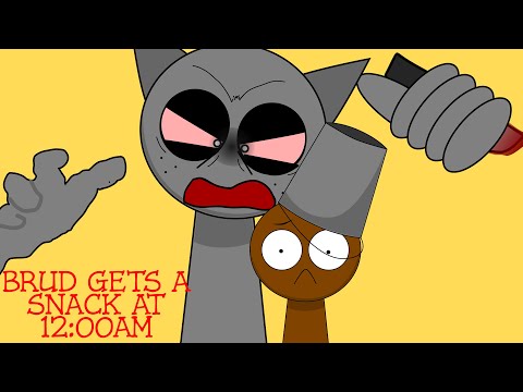 Sprunki, mais BRUD A DROIT À UN GOÛTER À MINUIT ??