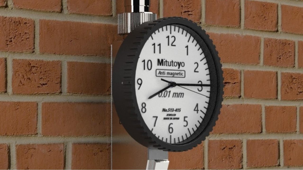 3D PRINT DIAL INDICATOR WALL CLOCK - YouTube