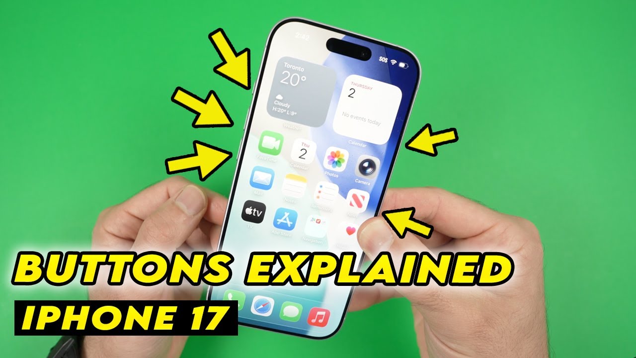iPhone 17 Buttons Explained : What Every Button Really Does! - YouTube