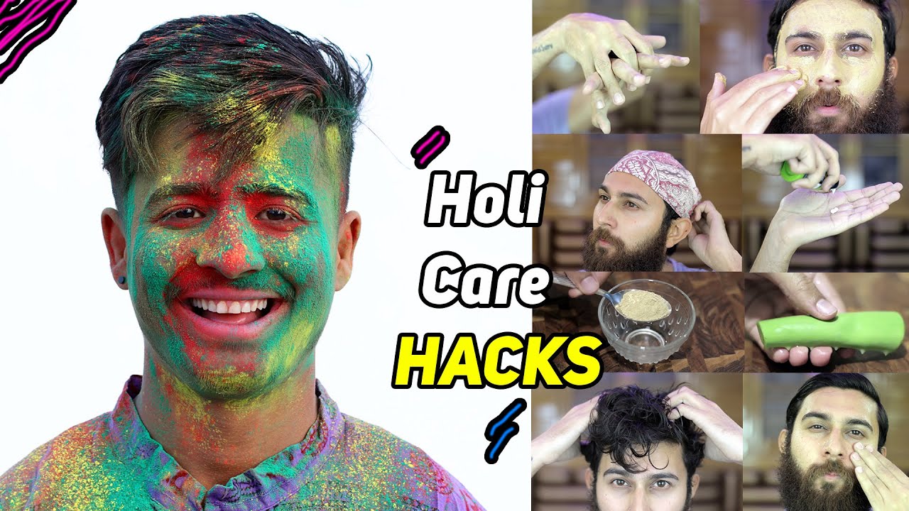 11 Holi Care Hacks for Skin & Hair | Tips and Tricks for Healthy & Safe ...
