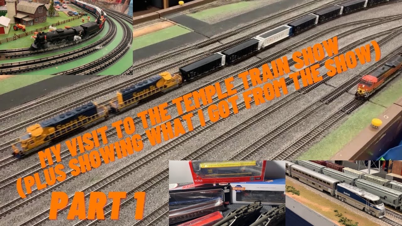 My Trip To The Temple Train Show Part 1 - YouTube