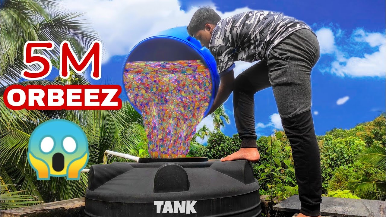 Psycho Boy Put 5 Million Orbeez In Water Tank | gone wrong | DrBeast ...