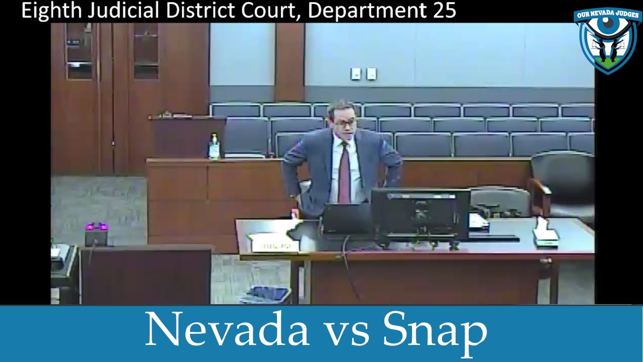 The State of Nevada vs Snap, October 1, 2024 - YouTube