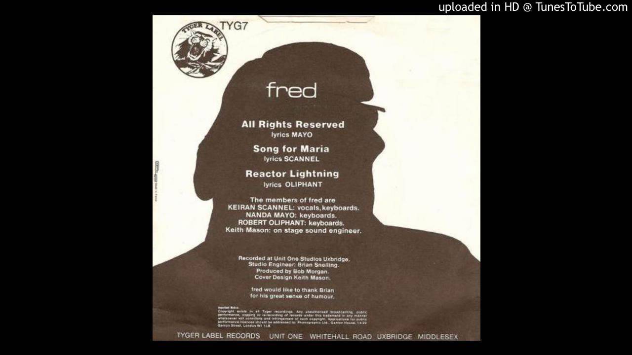 Fred- Song For Maria - YouTube