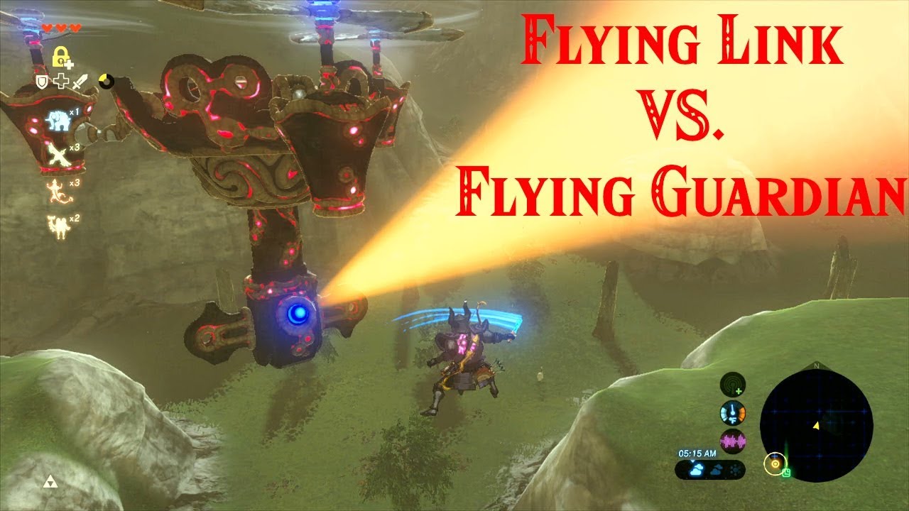Flying Link VS. Flying Guardian - YouTube