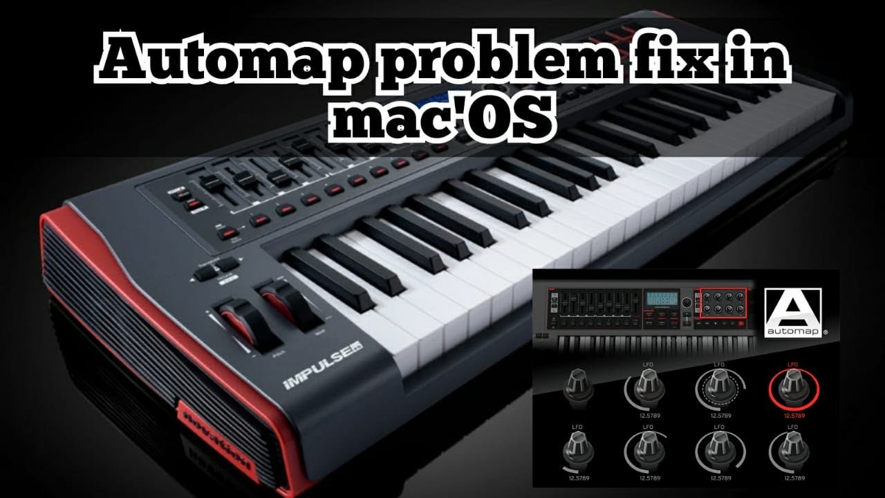 Automap |Novation Scanning Audio Units Plugins Error Fix in Mac'OS ...