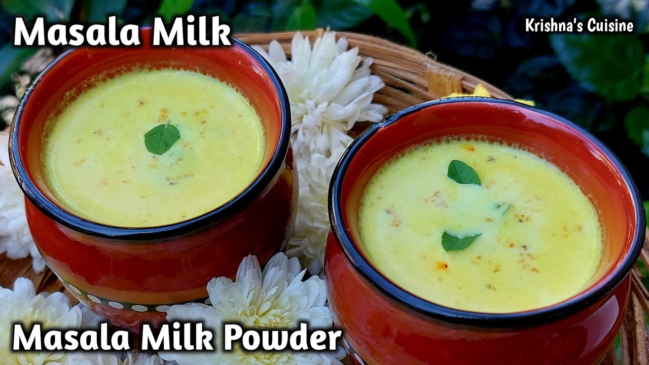 Masala Milk || Milk Masala Powder || Masala Dudh | Iskcon Prasad ...