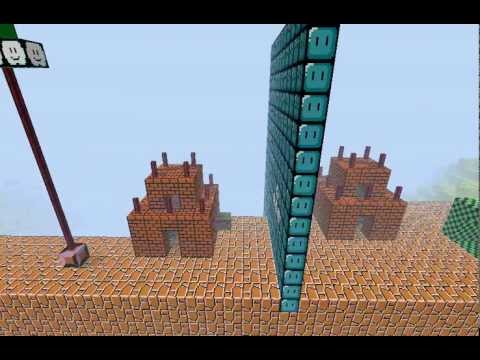Super Mario Bros for NES in Minecraft (World 2-1 through 2-3) - YouTube