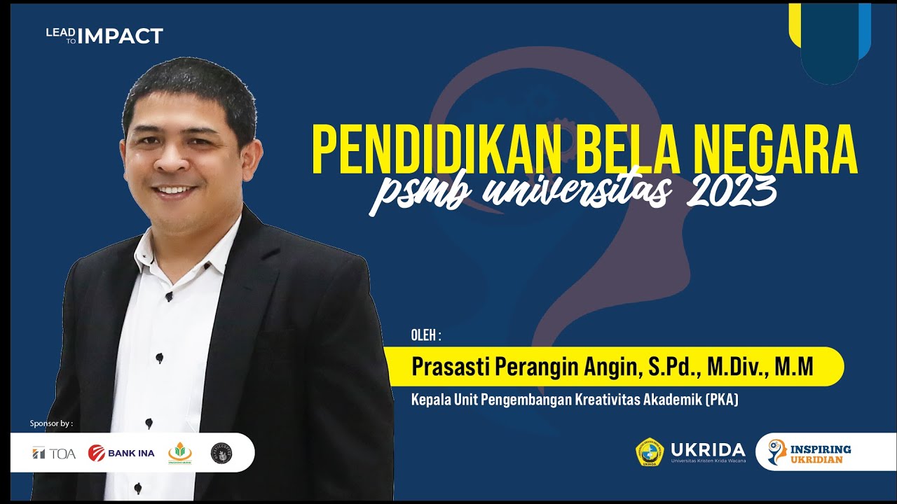 PSMB 2023 (Hari Ketiga) : Pendidikan Bela Negara - YouTube
