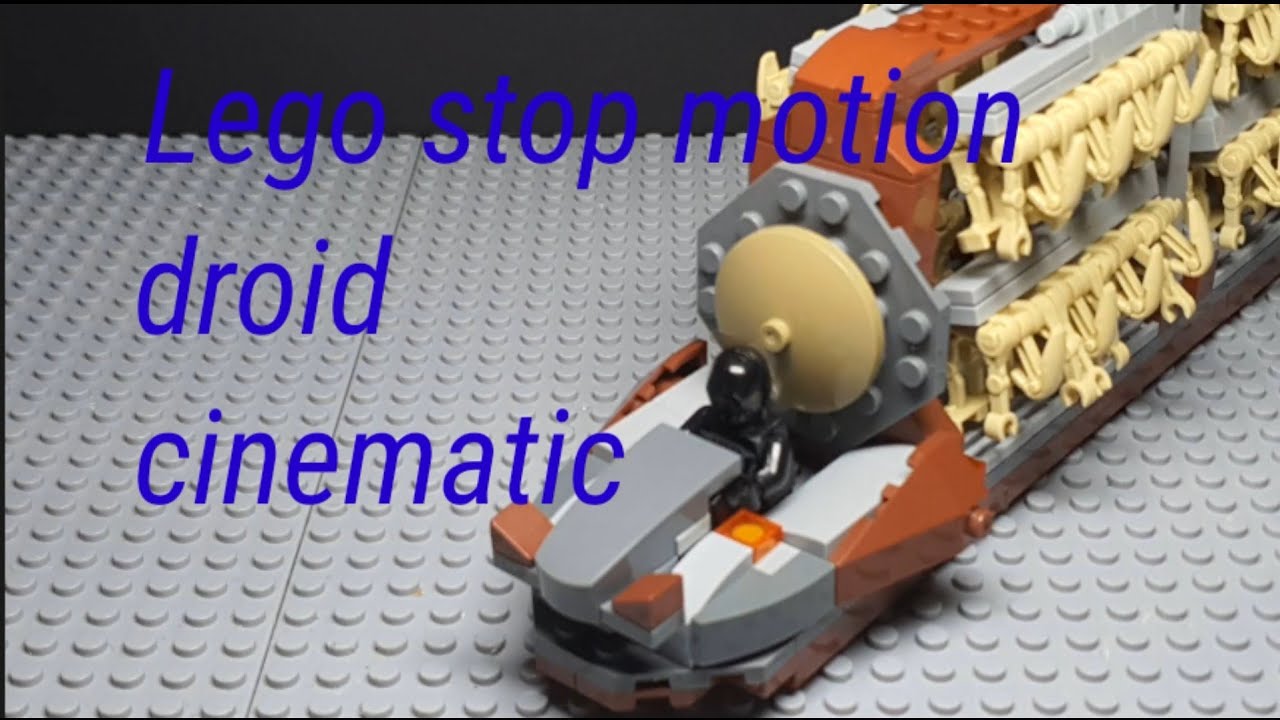 Lego stop motion-(droid cinematic) - YouTube