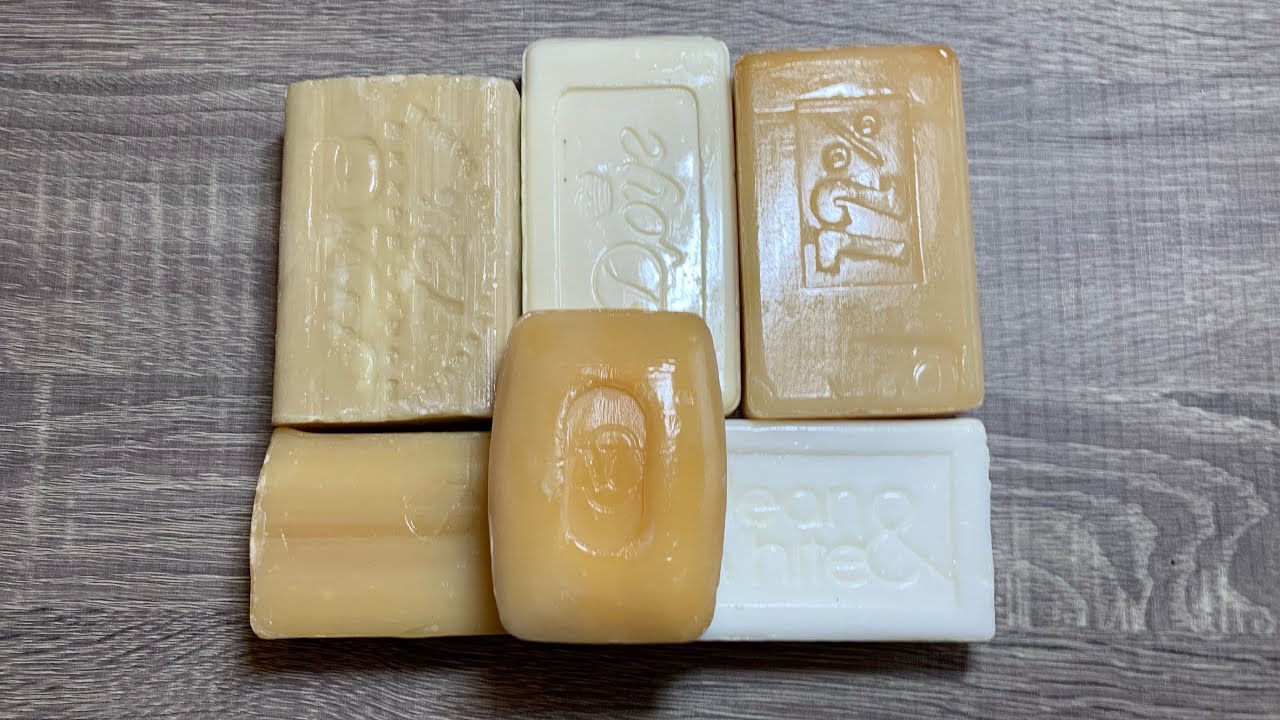 165 🧺 Cutting household bars of soap | Режу хозяйственное мыло | ASMR ...