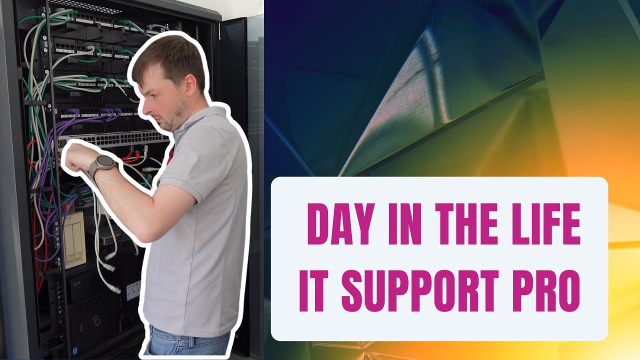 A Day in the Life of an IT Support Pro - YouTube