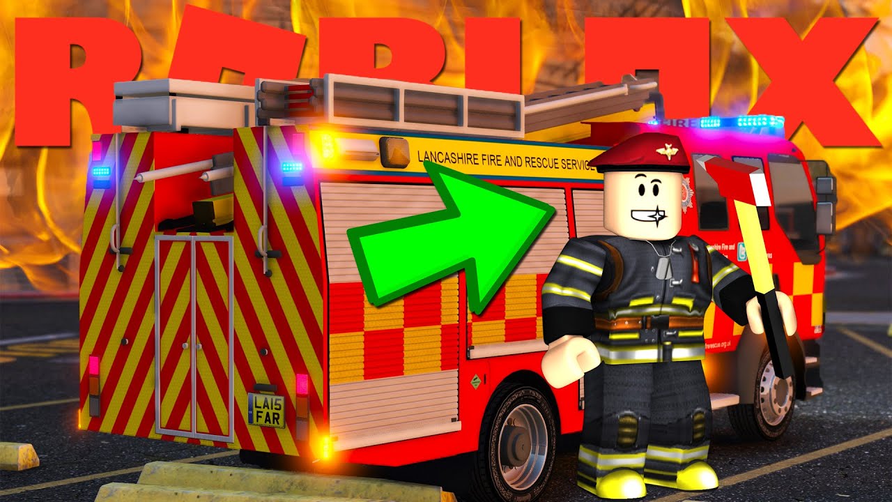 BRANDWEERMAN ZIT VAST OP WC ?! 🚒 | Roblox Fire Fighting Tycoon - YouTube