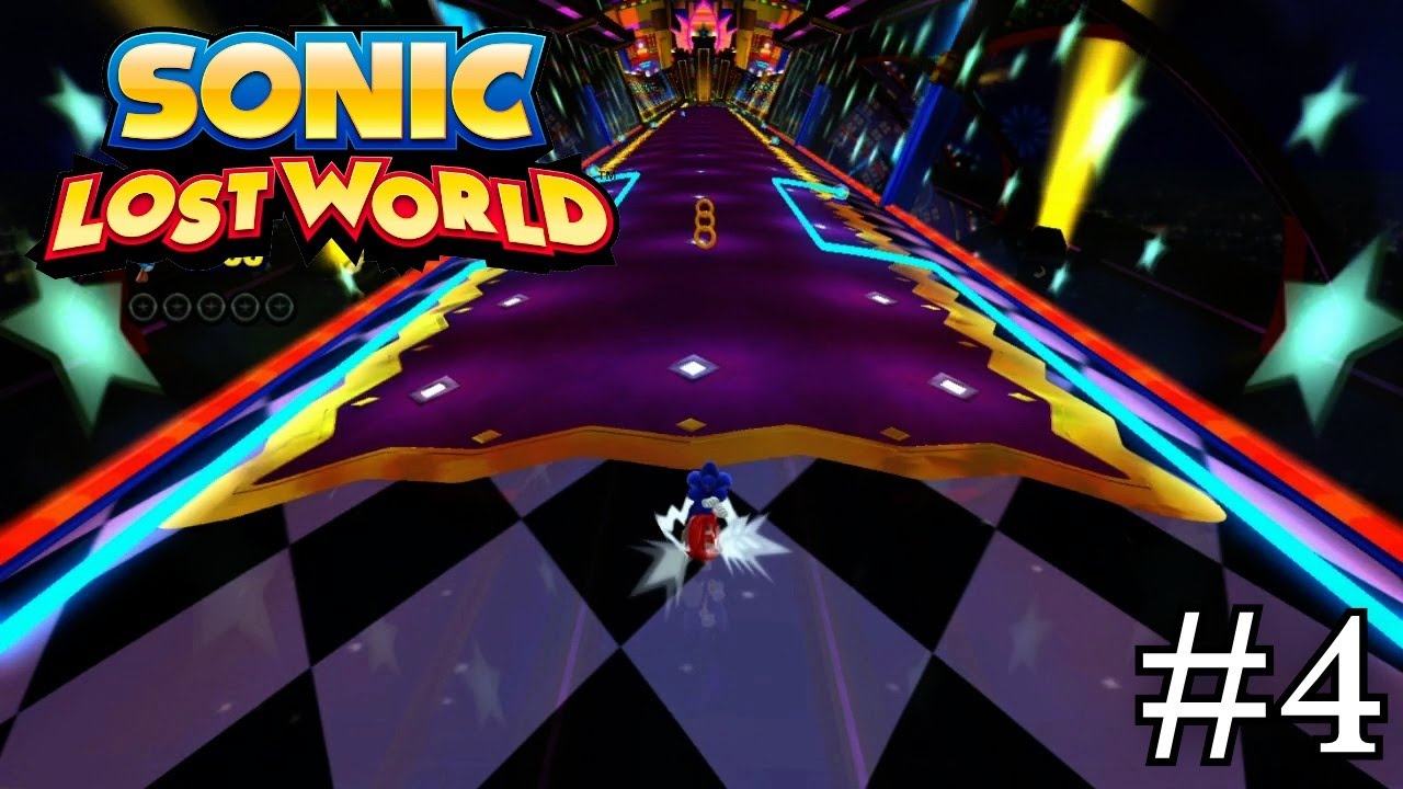 Sonic Lost World - [Wii U] 100% Walkthrough Part 4 - Frozen Factory ...