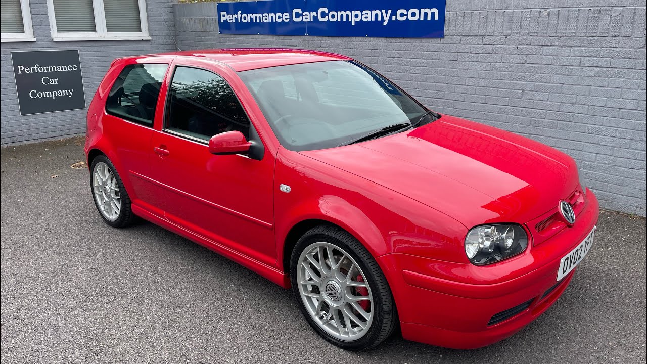 VW Golf GTI 1.8T 25th Anniversary limited edition - YouTube