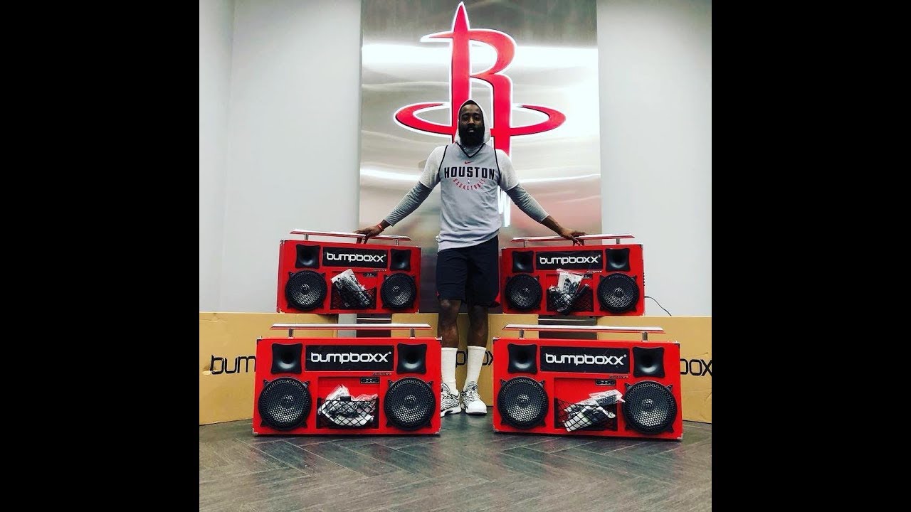 Houston Rockets receive their Bumpboxx FreeStyle V3S - YouTube