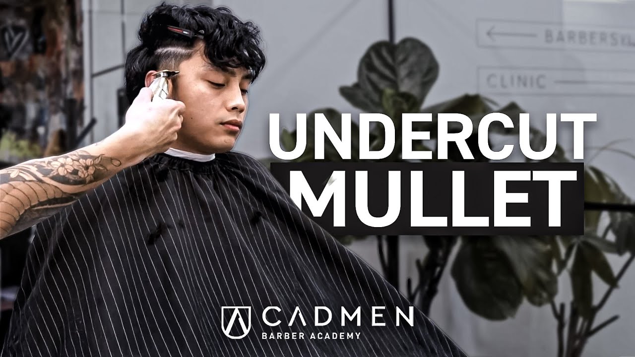 Modern Undercut Mullet Tutorial | Step-by-Step - YouTube