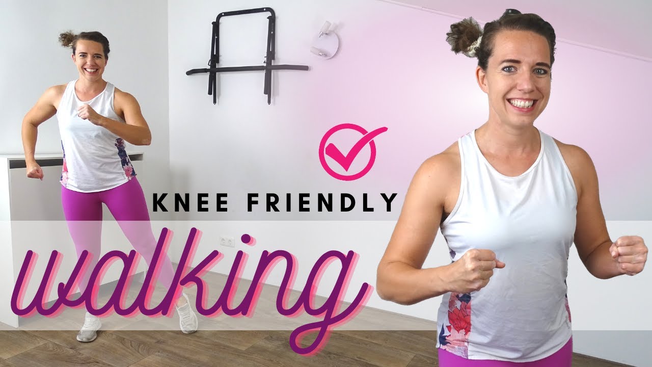 25 Minute KNEE FRIENDLY Walking Workout for WEIGHT LOSS – Without ...
