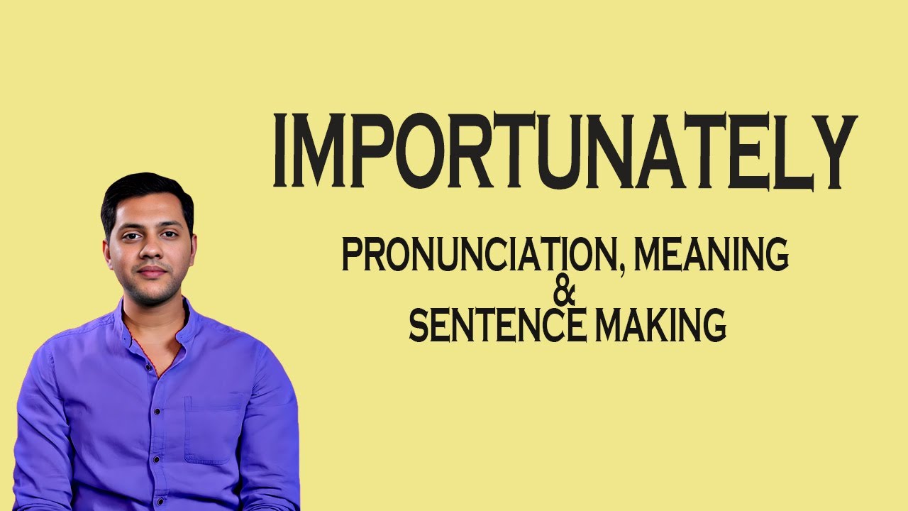 Importunately - Meaning & Pronounciation Word World Audio Video ...