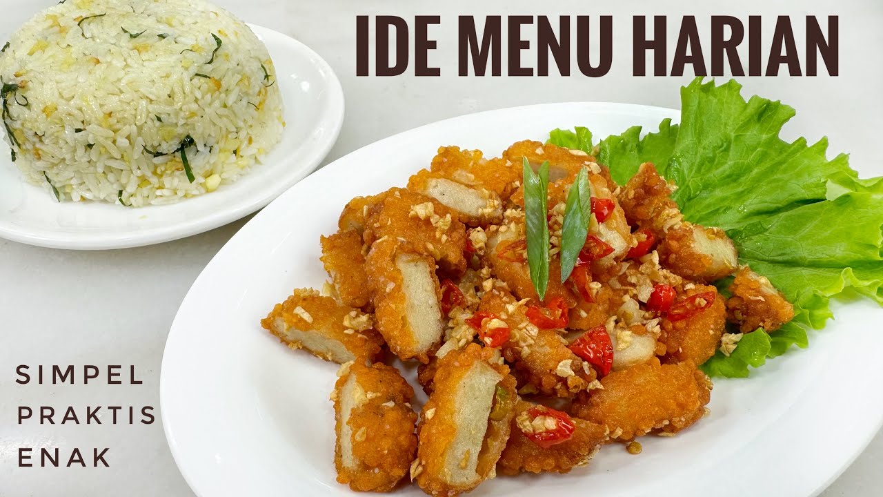 IDE MENU HARIAN SIMPEL PRAKTIS DAN ENAK | NUGGET CABE GARAM - YouTube