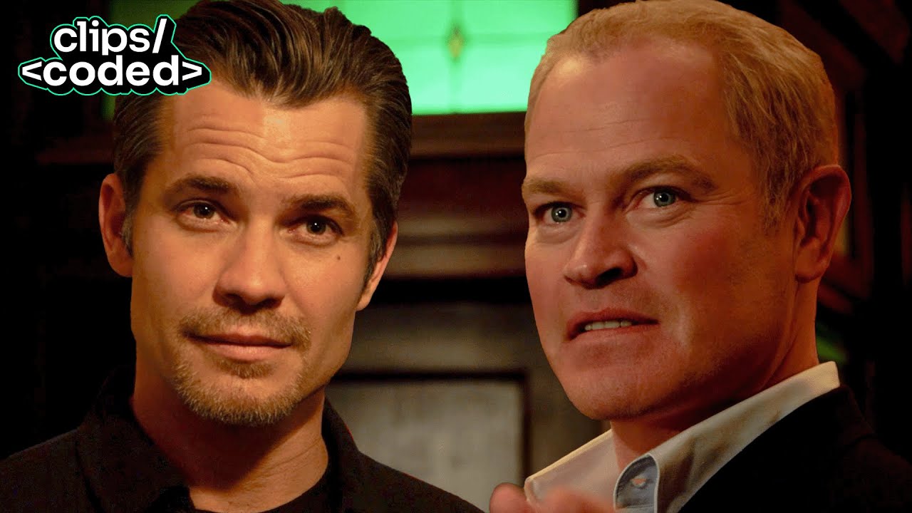 justified (2012) – tense showdown between raylan and quarles - YouTube