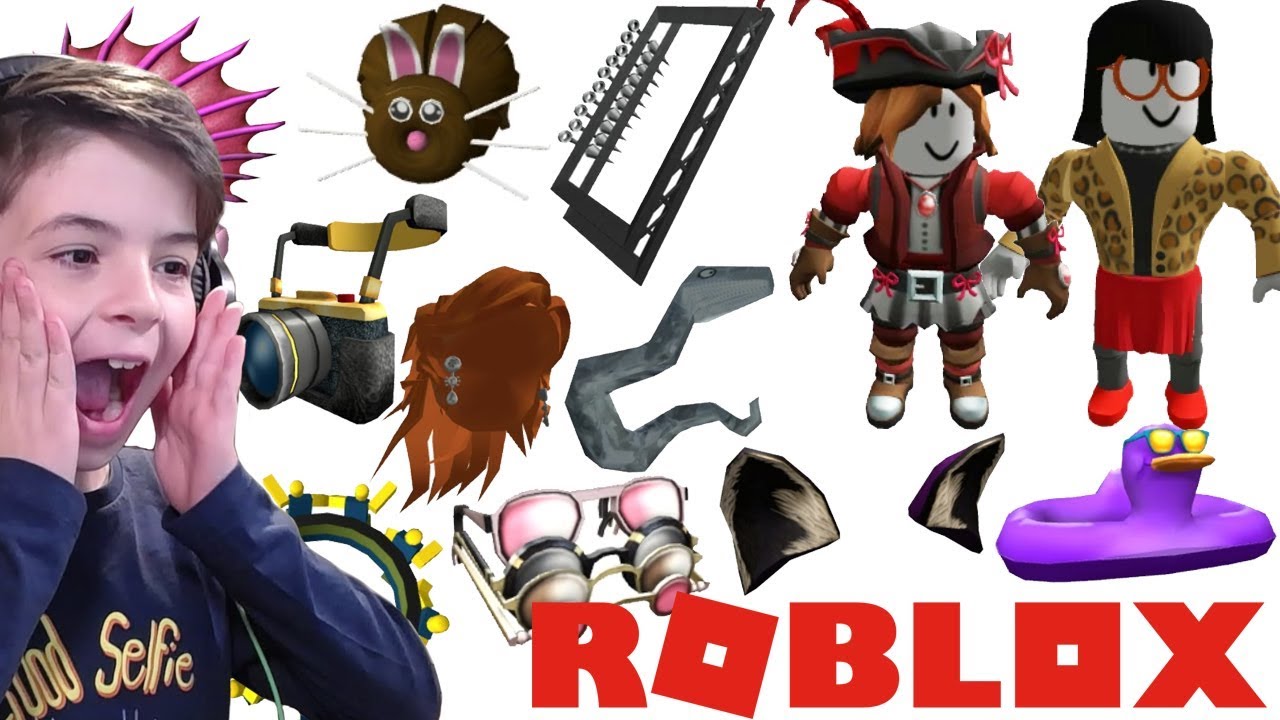 FREE EXCLUSIVE ITEMS IN ROBLOX - YouTube