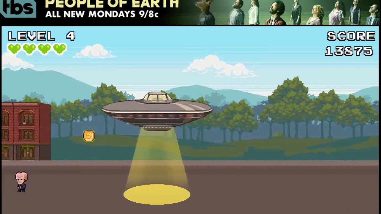 Alien Invasion People of Earth Game - YouTube