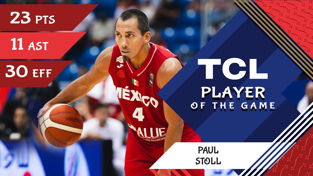 Paul Stoll (23 PTS) | TCL Player Of The Game | CIV vs MEX | FIBA OQT ...