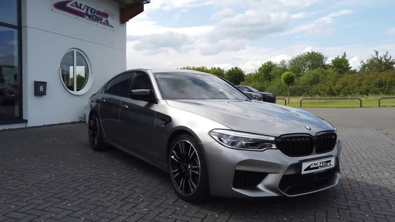BMW M5 Competition Donnington grey - YouTube