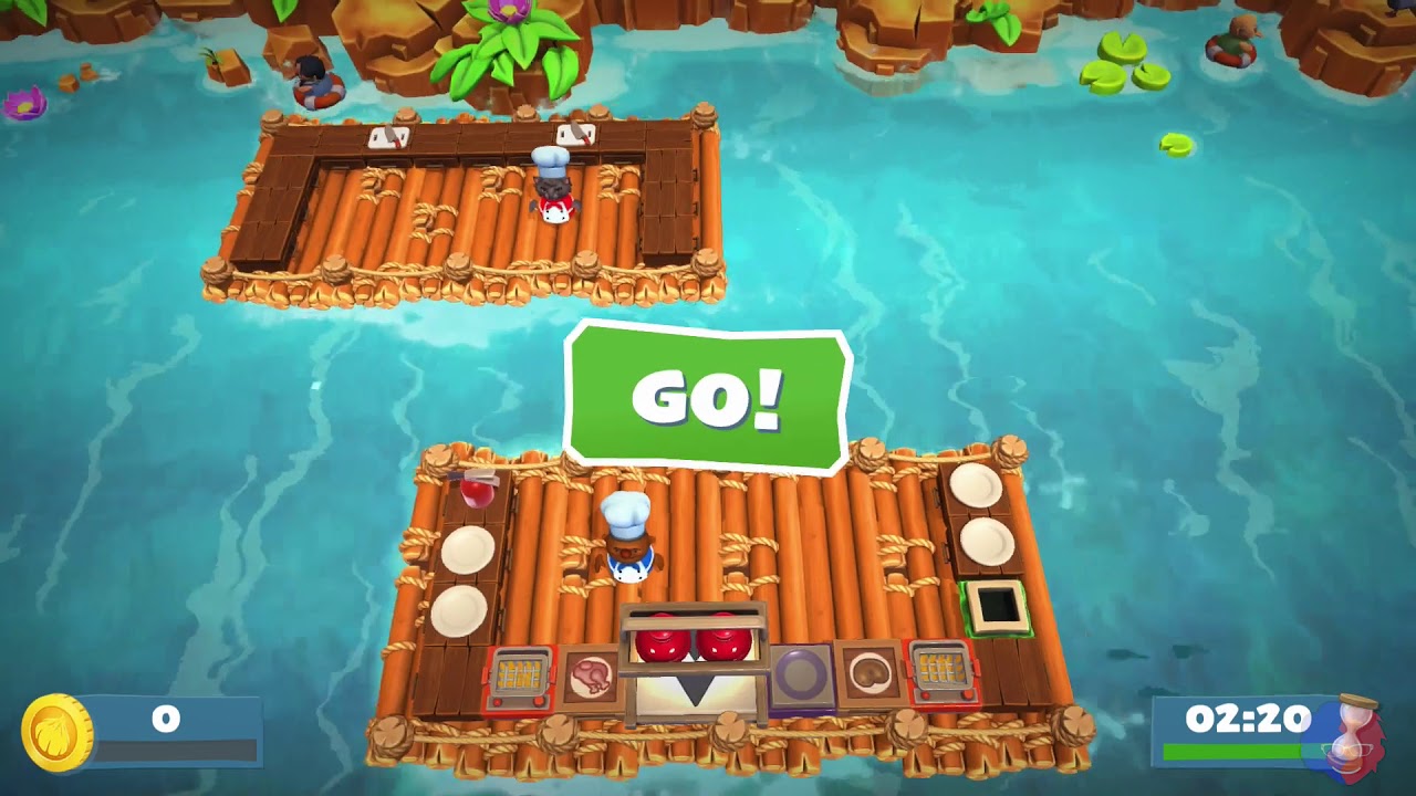 Power Leveled - Overcooked 2 - 3 - Everything is on Fire! - YouTube