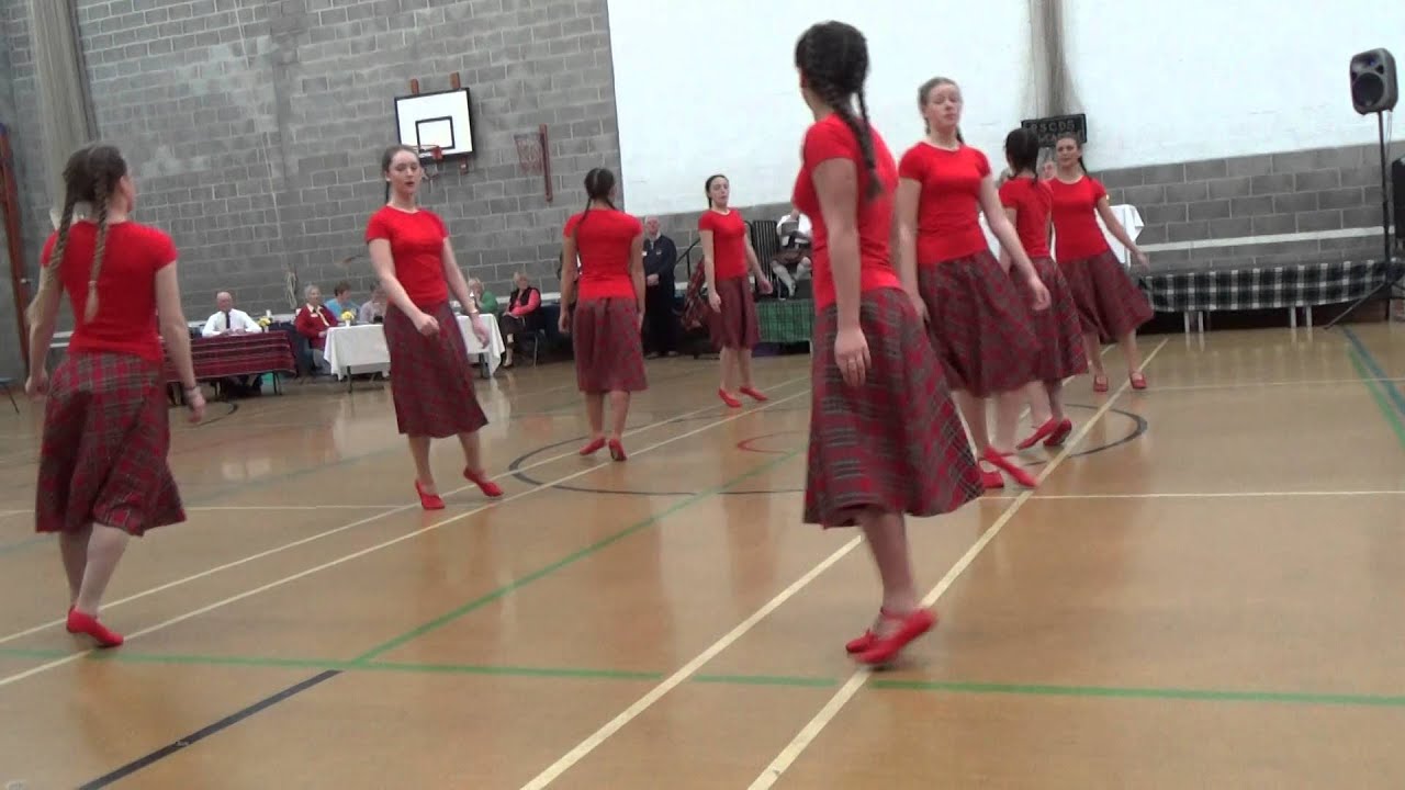 Ladies Airyhall girls Westminster Reel (R) - YouTube