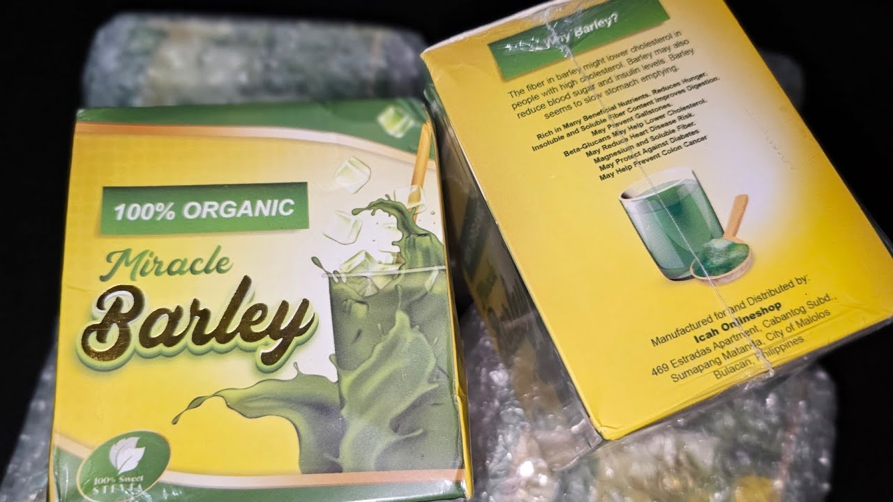 First Impression : Icah Online Shop's Miracle Barley - YouTube