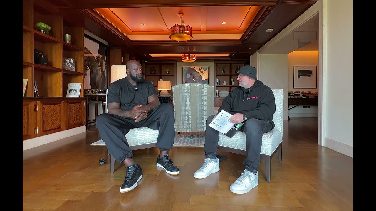 BIG HASS X SHAQUILLE O'NEAL (Shaq Interview at Abu Dhabi Games 2022 ...