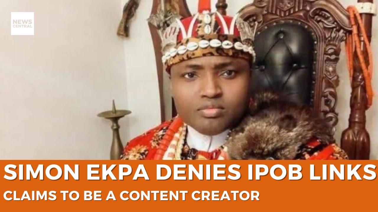 Simon Ekpa Denies IPOB Links, Claims to Be a Content Creator - YouTube