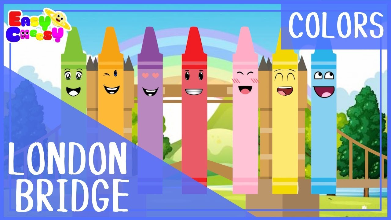 Kids Songs and Chants - London Bridge COLORS | Easy Cheesy English ...