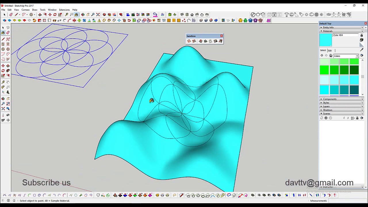 SketchUp Sandbox Tutorial - YouTube