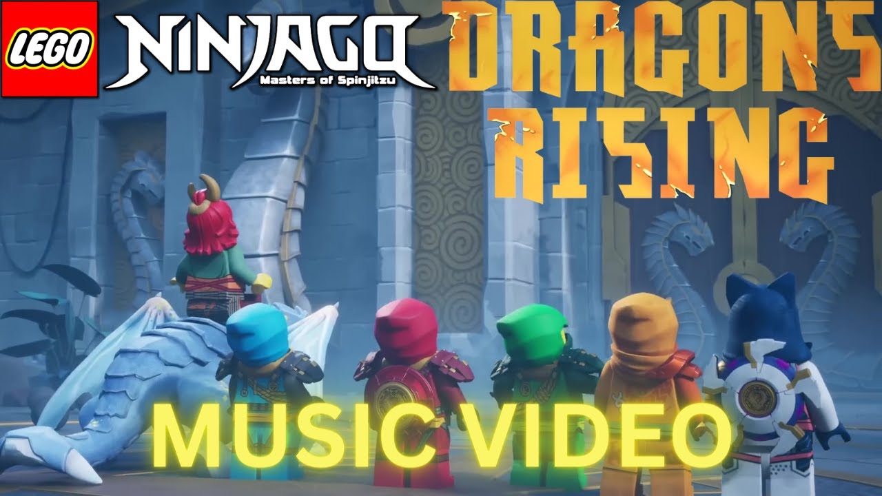 LEGO NINJAGO Dragons Rising Season 1 Main Theme Music Video (Season 2 ...