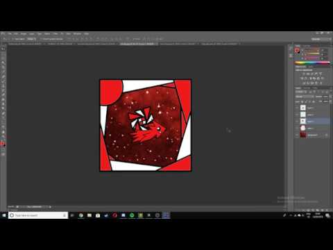 HOW TO MAKE A GEOMETRY DASH PFP WITH PHOTOSHOP - YouTube
