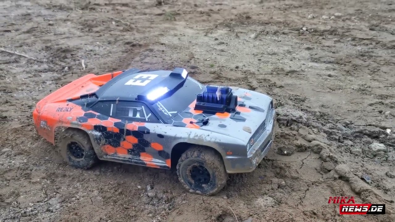 Reely Rat MAX Brushless 1/10 XL - Darkness - Tracktest - Schlamm ...