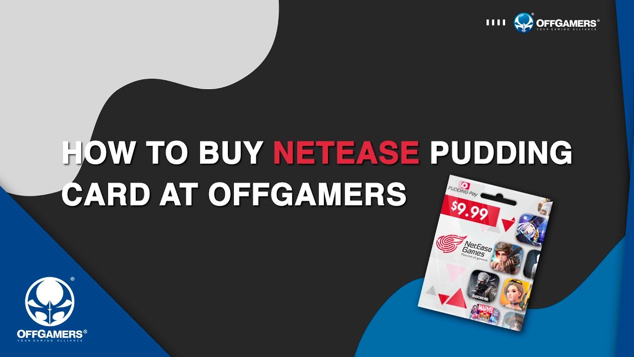 How To Buy NetEase Pudding Card @ #OffGamers - YouTube