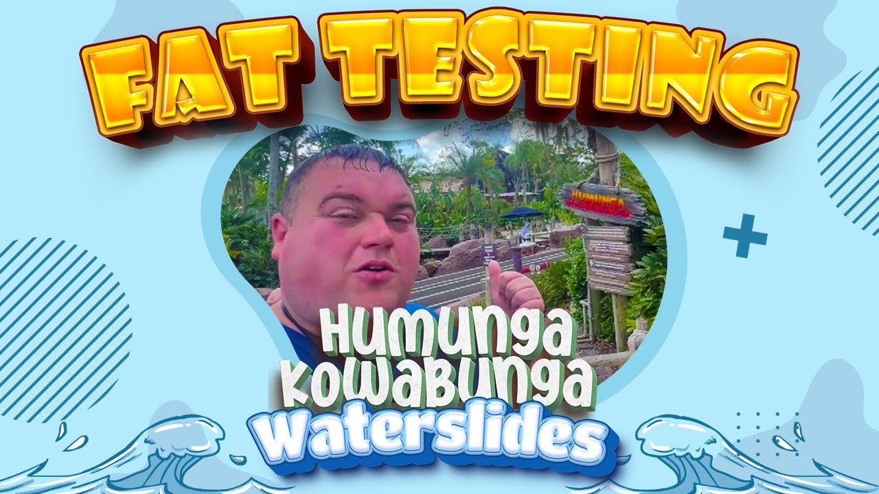 Fat Testing Humunga Kowabunga Waterslides at Disney's Typhoon Lagoon ...