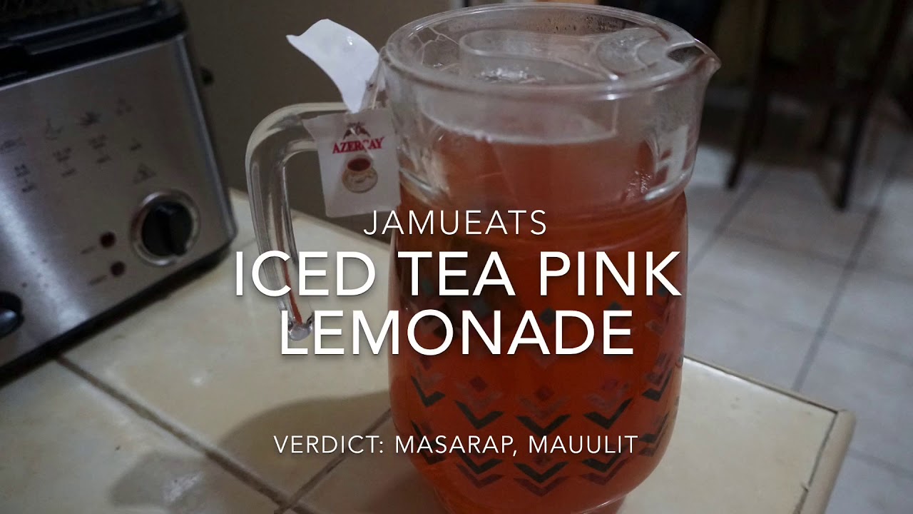 Iced Tea Pink Lemonade ni Jamueats - YouTube