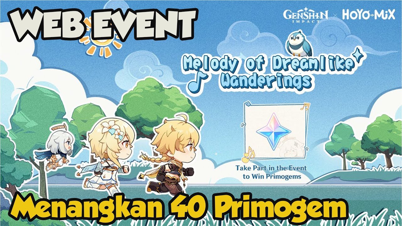 Event Web Anniversary 2 Tahun Free 40 PRIMOGEM【Genshin Impact】 - YouTube
