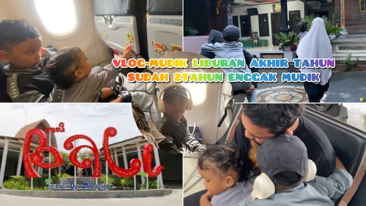 VLOG - MUDIK PERTAMA BABY RUI.. BERANGKAT MUDIK HANYA BERTIGA TANPA ...