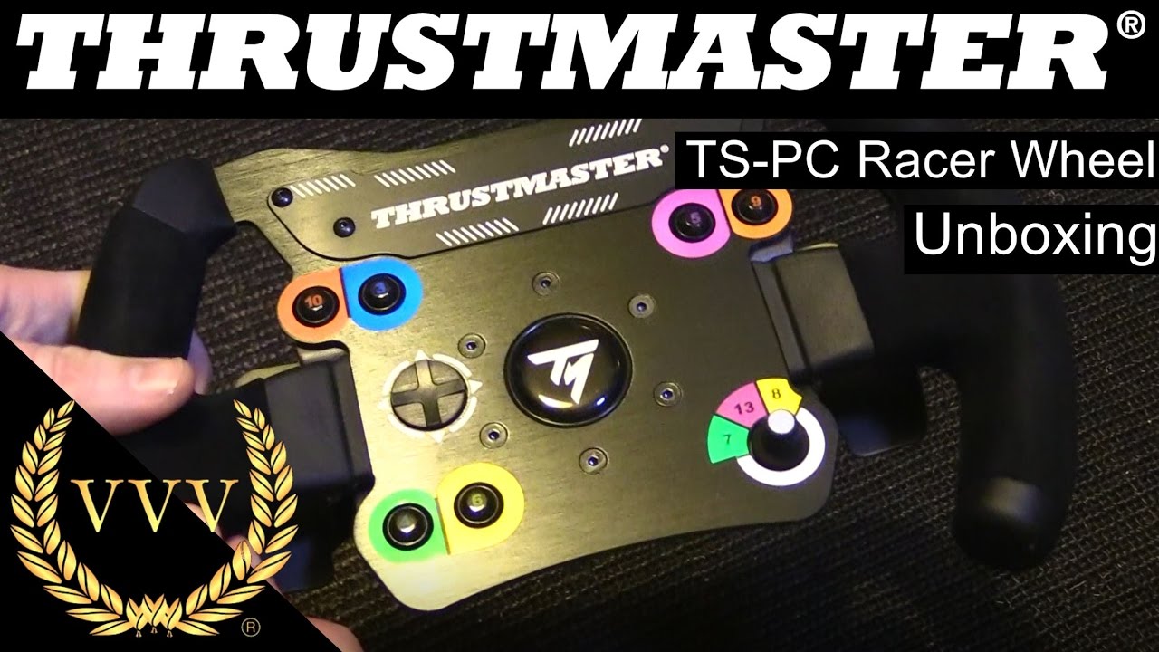 TS PC Racer Wheel Unboxing - YouTube