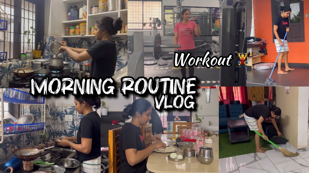 My Morning routine ️ workout 🏋️‍♀️ - YouTube