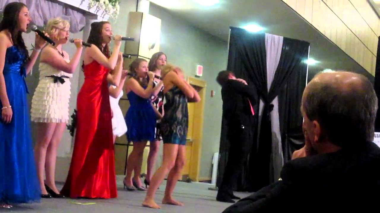 Chelsea Butler & Matt LeDrew Holy Spirit Grad Dance Performance - YouTube