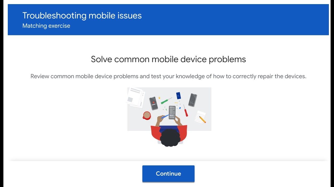 Troubleshooting mobile issues | Coursera Google IT support 2023 - YouTube